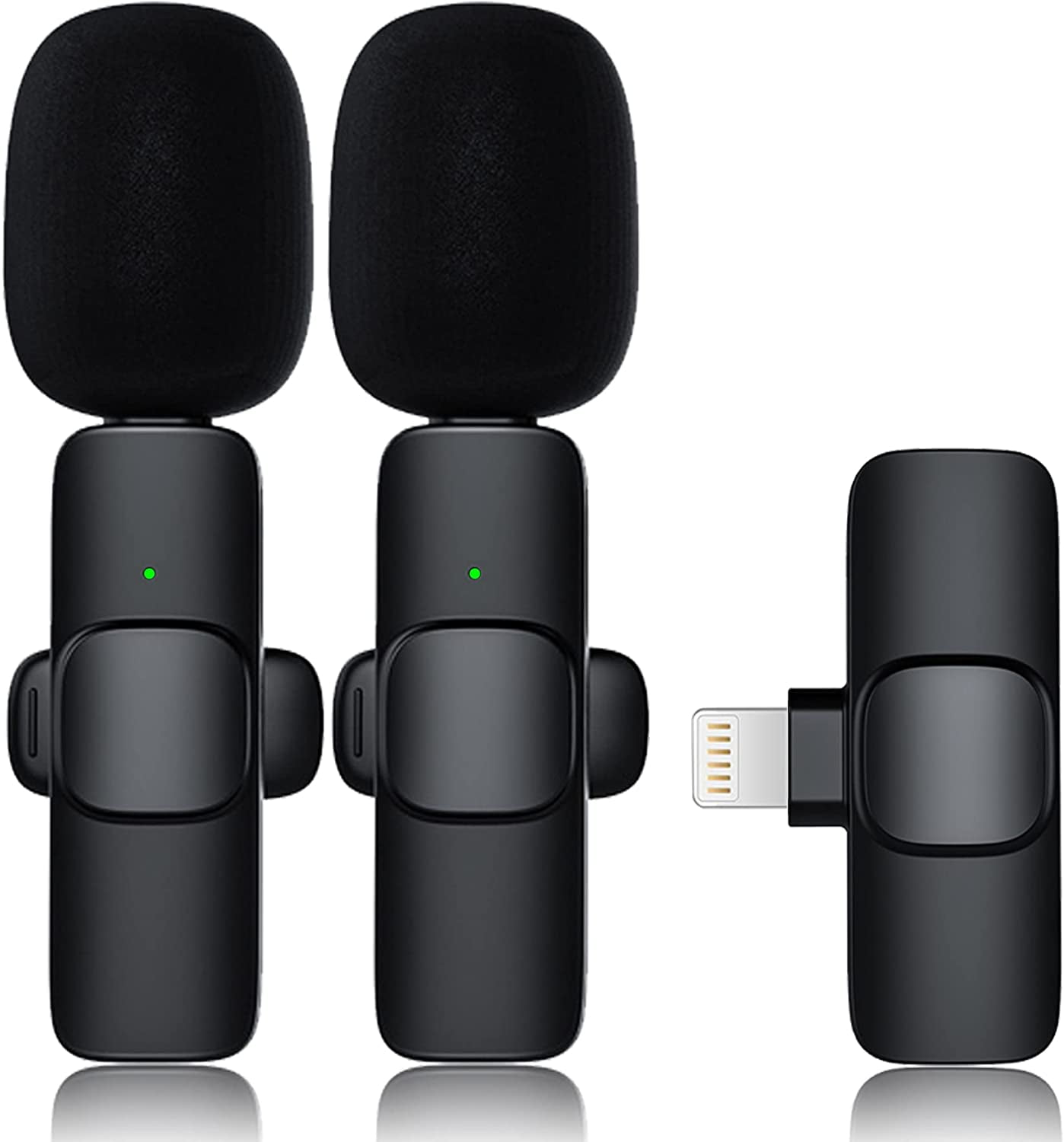 Professional Wireless Lavalier Microphone for iPhone iPad - Walmart.com