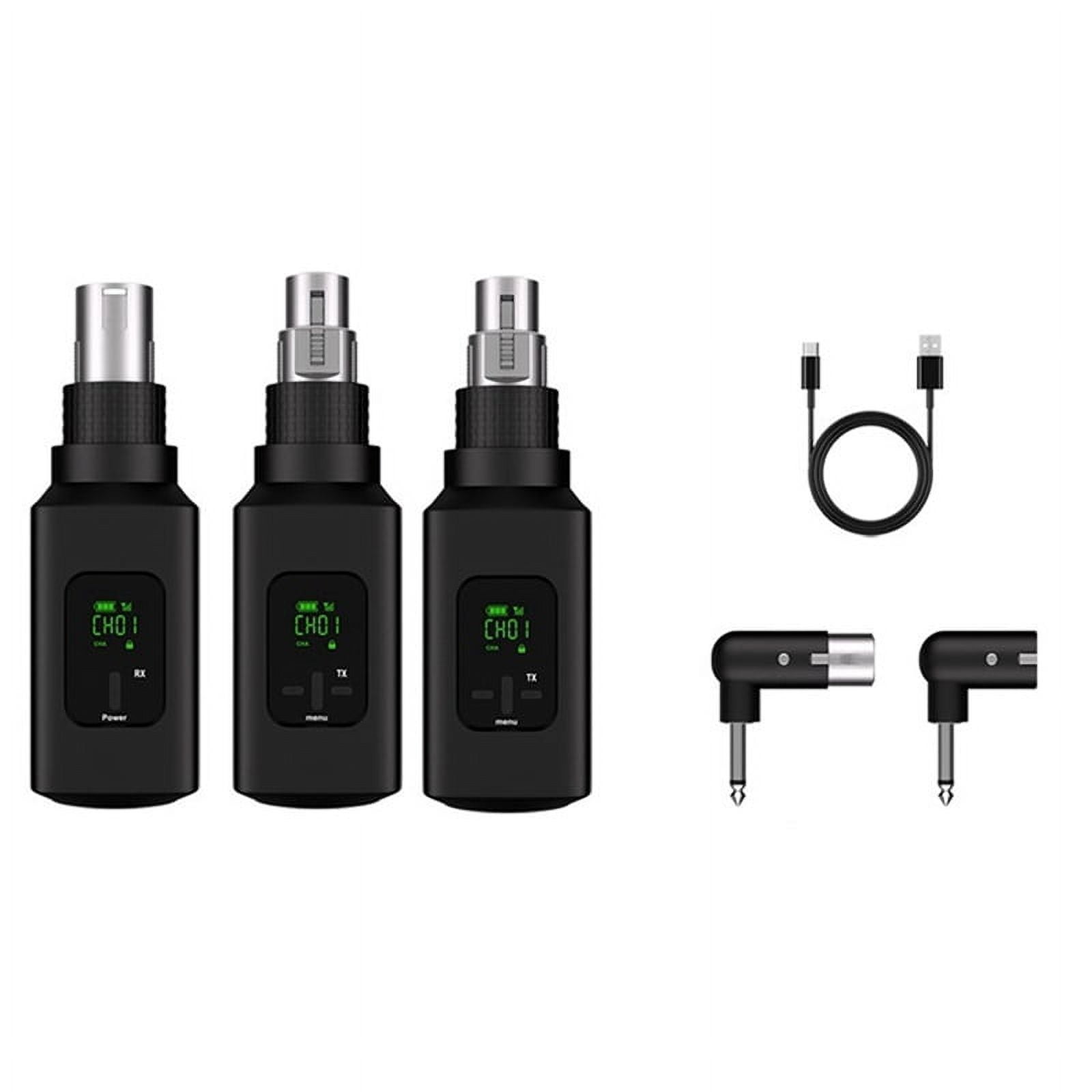 Professional Wireless Microphone Converter Wireless System for Guitar ...