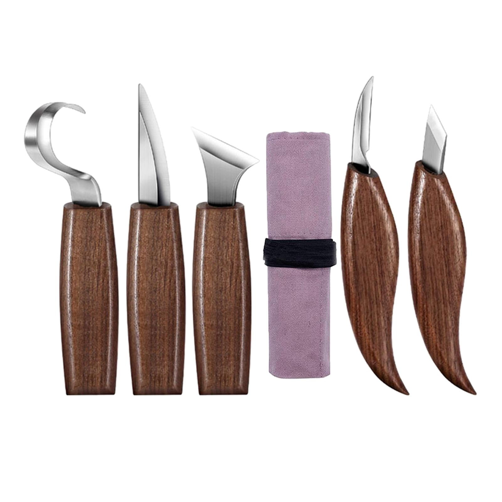 Professional Wood Carving Whittling Knives Set Woodworking Carpenter ...