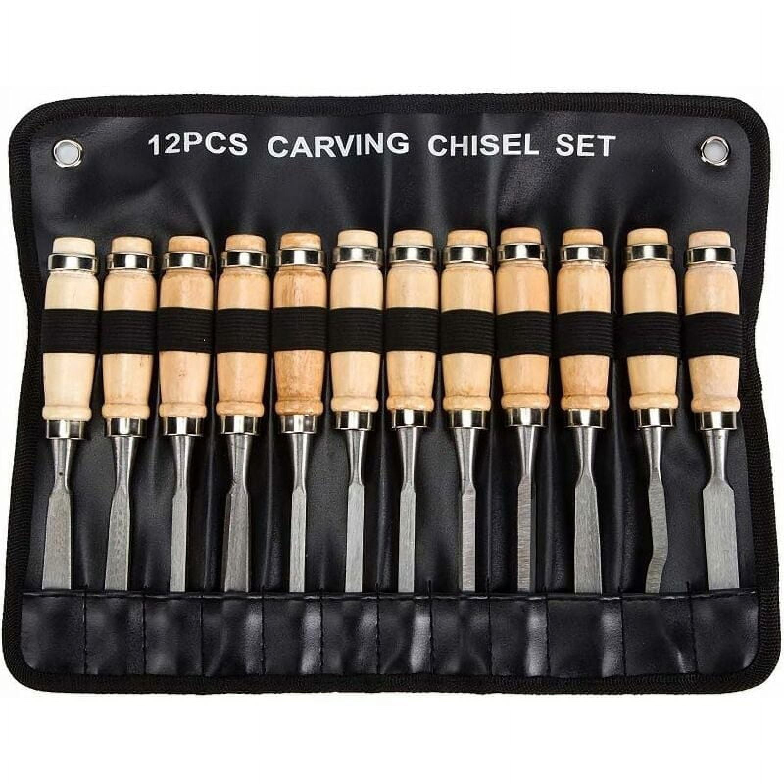 Professional Wood Chisel Tool Set, Hardened Steel Blades For Optimal ...