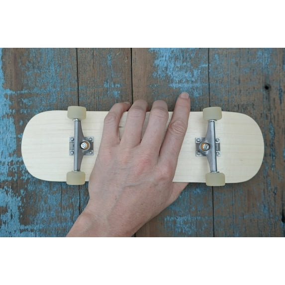 Professional Wood Handboard Skateboard with Metal Trucks - Walmart.com