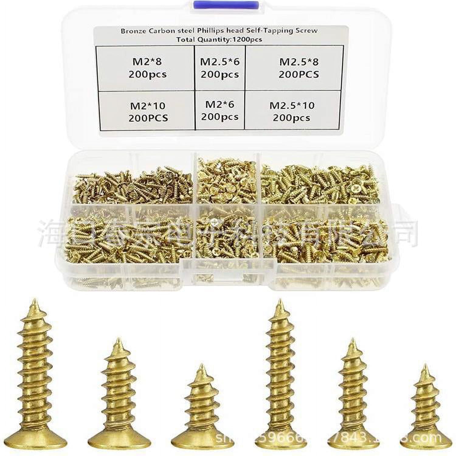 Professional Wood Screws, Solid Brass Slotted Drive Style Ensuring Robust And Durable Fixtures ...