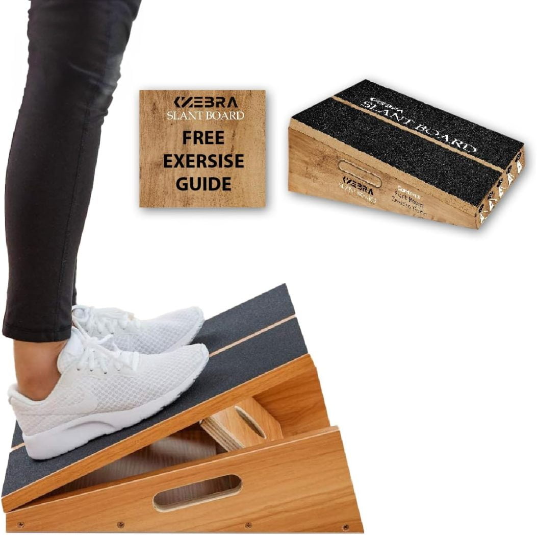 Professional Wooden Slant Board, 5 Positions Adjustable Slant Board for ...