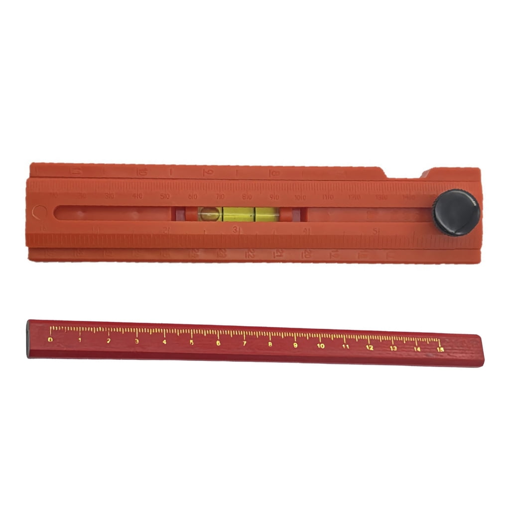 Professional Woodworking Angles Guide Foldable Depth Measuring Ruler ...