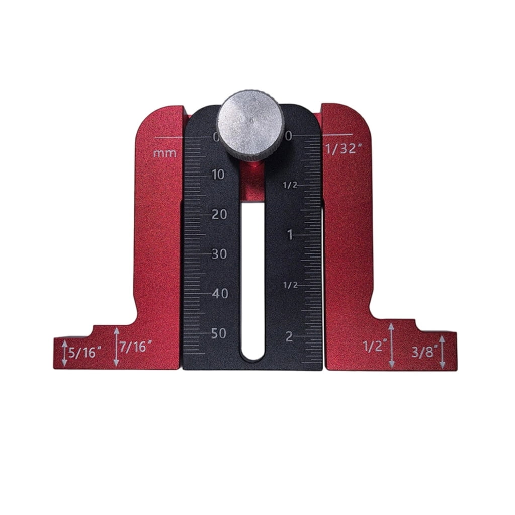 Professional Woodworking Height Depth Gauge Featuring Clear Scale For ...