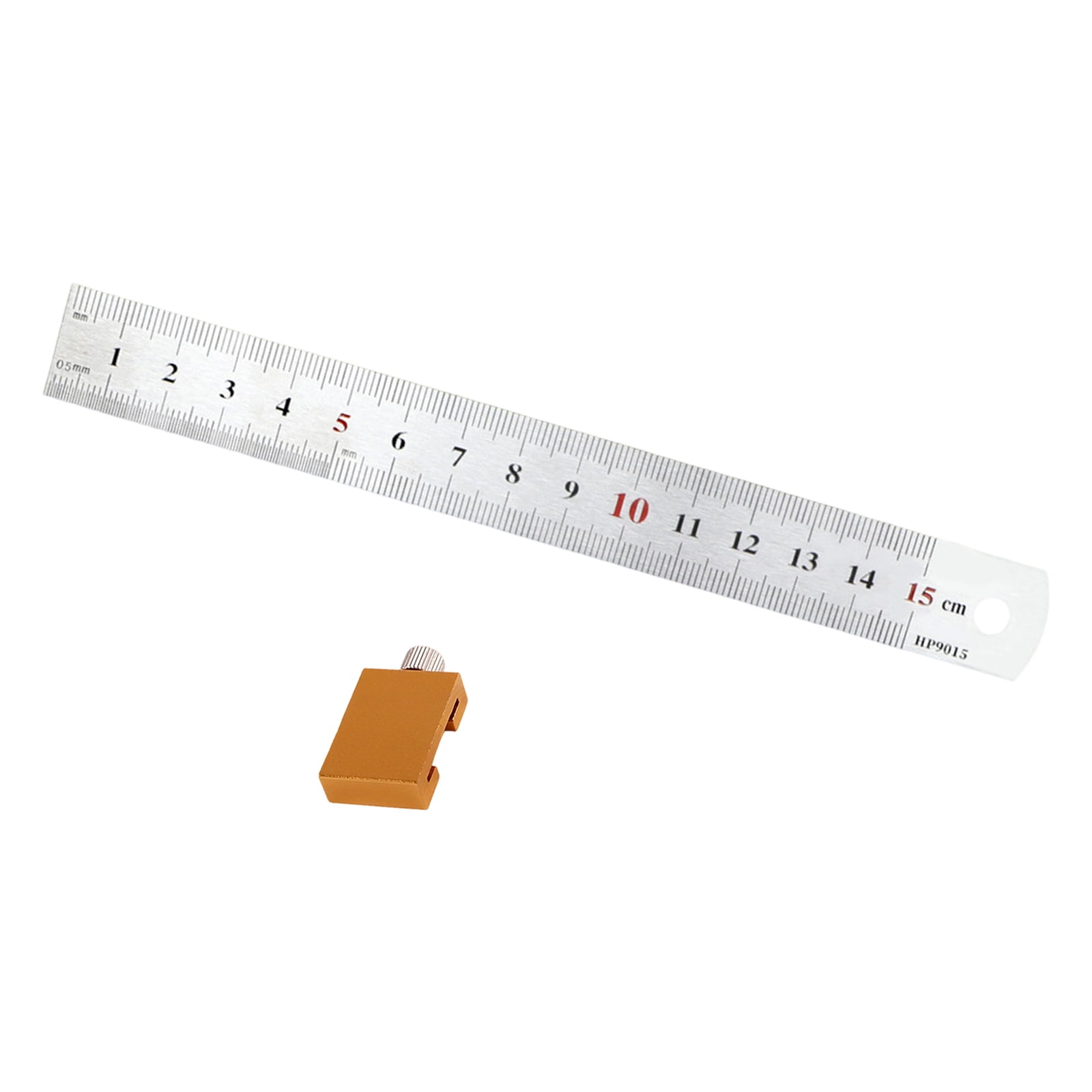 Professional Woodworking Scale with Alignment Block Aluminum Marking ...