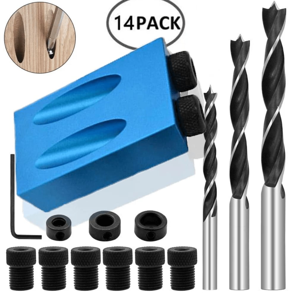 Professional Woodworking Tool Set, Equipped With Metal Punch Presses ...
