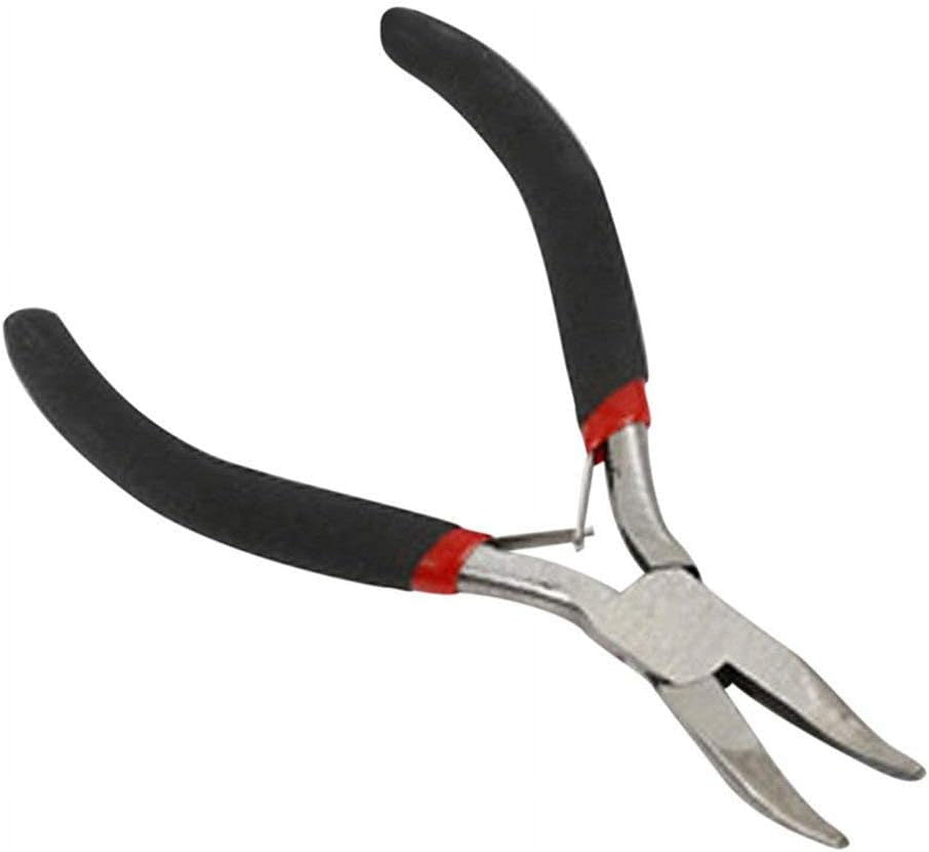 Professional Work Small Pliers Mini Jewellery Round Needle Bent Nose Cutter Plier Clamp Wire