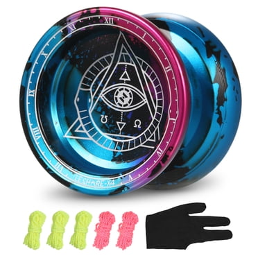 Magicyoyo N11 Professional Yoyo - Blue Golden, Aluminium Alloy ...