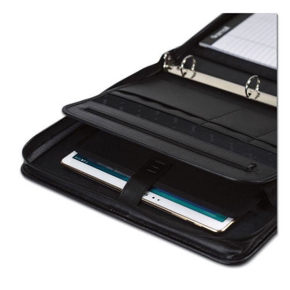 Professional Zippered Pad Holder/ring Binder, Pockets, Writing Pad ...
