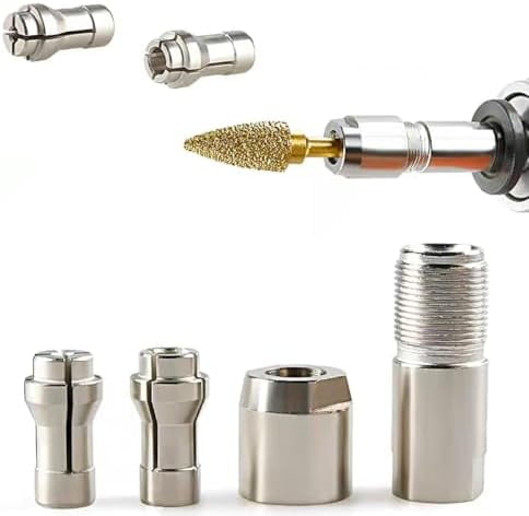 Professional angle grinder conversion kit, 3mm + 6mm joint adapters ...