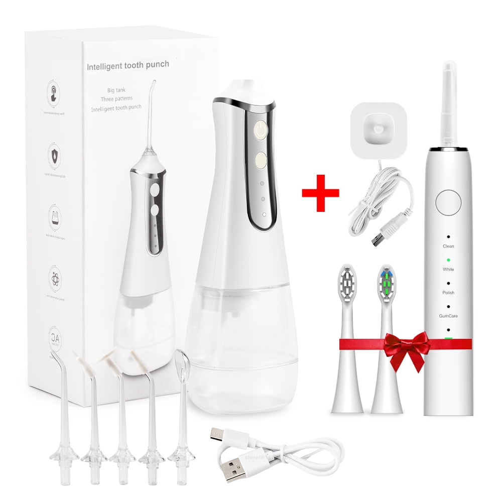 Professional dental water jet oral irrigator electric toothbrush gift ...