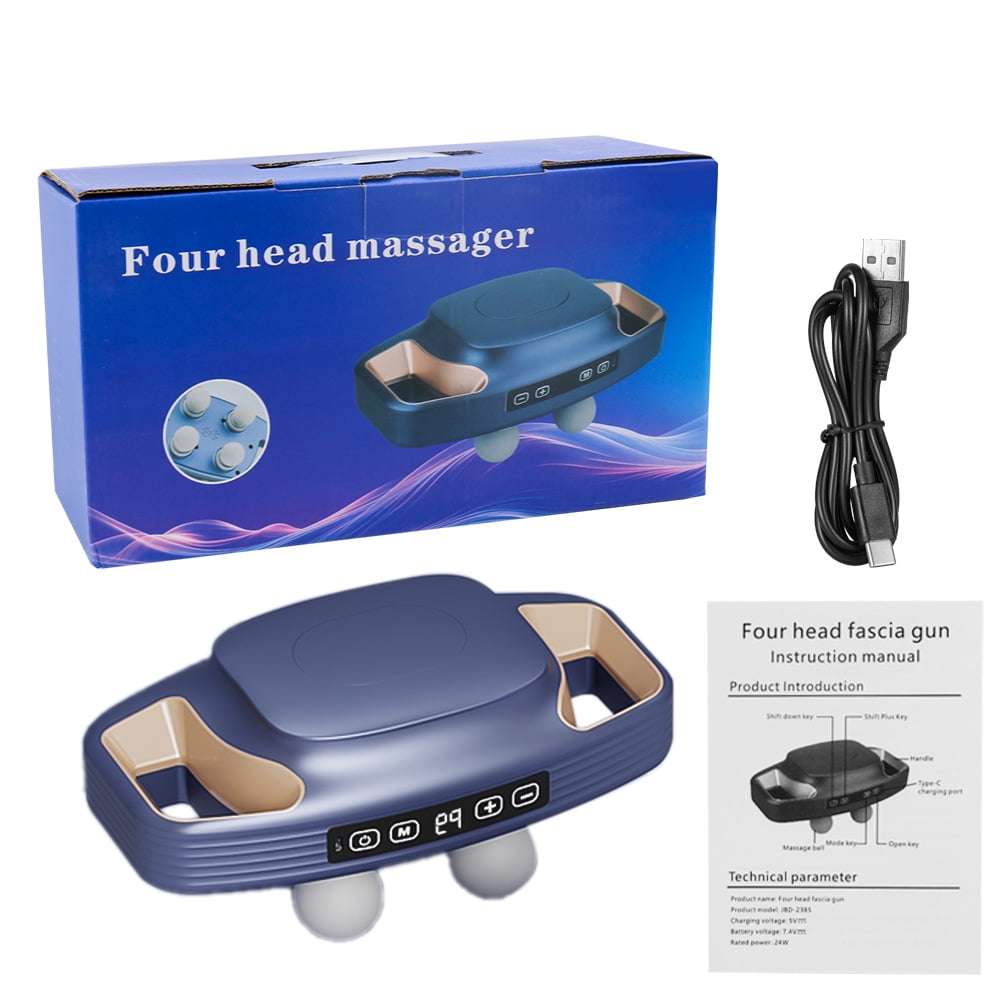Professional-grade fascia gun mini electric massager massage machine ...