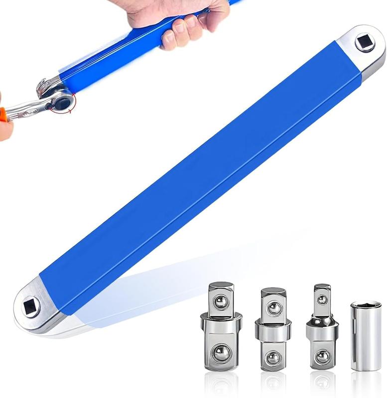 Professional impact ready offset extension wrench set with ratchet ...
