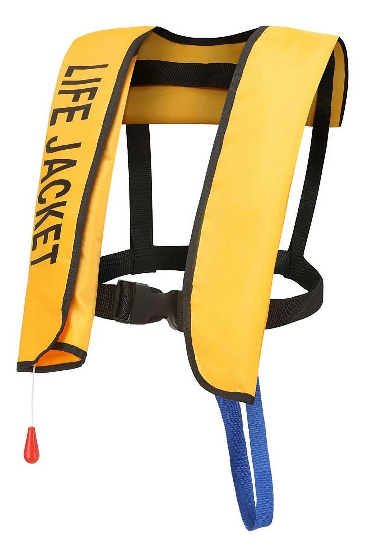 Professional life jacket with automatic inflation, portable adult belt ...