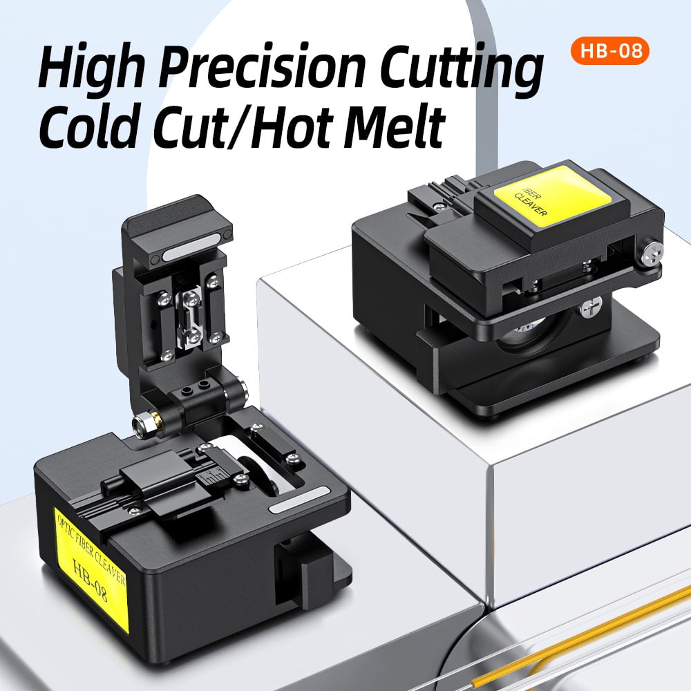 Professional optical fiber cutter HB-08, automatic tool return design ...
