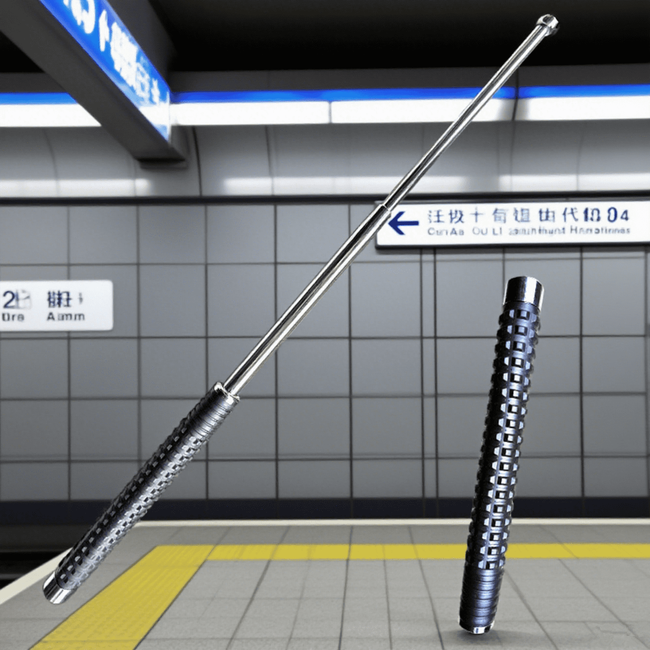 Professional police tools - 26 inch stick (Telescoping) - 2 pieces for ...