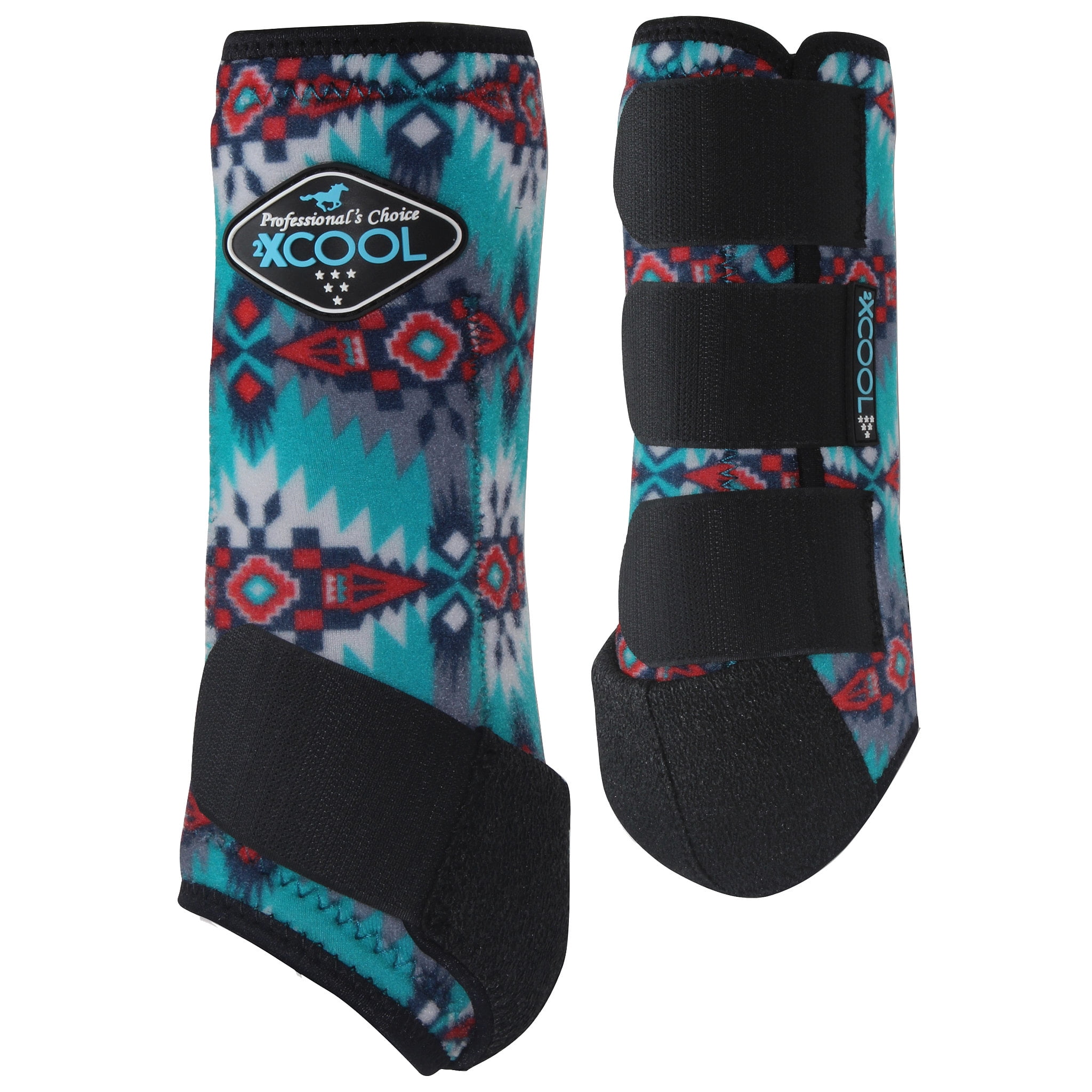 Professionals Choice 2XCool Print Front 2 Pack Splint Boots Taos M ...