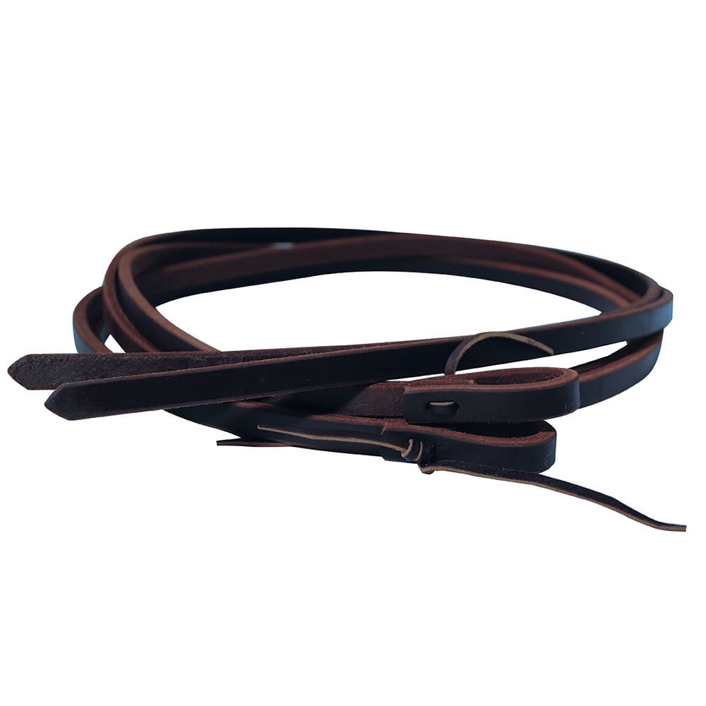 Professionals Choice 3/4`` Heavy Oil Ranch Hand Split Reins 3/4IN ...