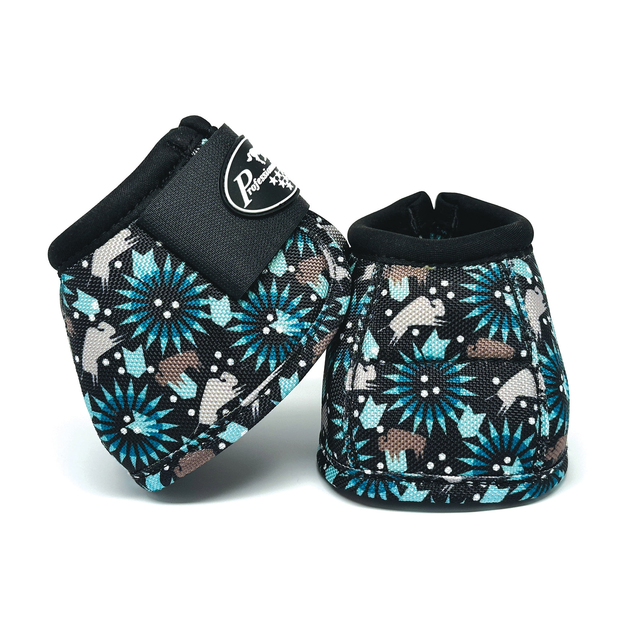 Professionals Choice Ballistic Print Bell Boots Bison LARGE - Walmart.com