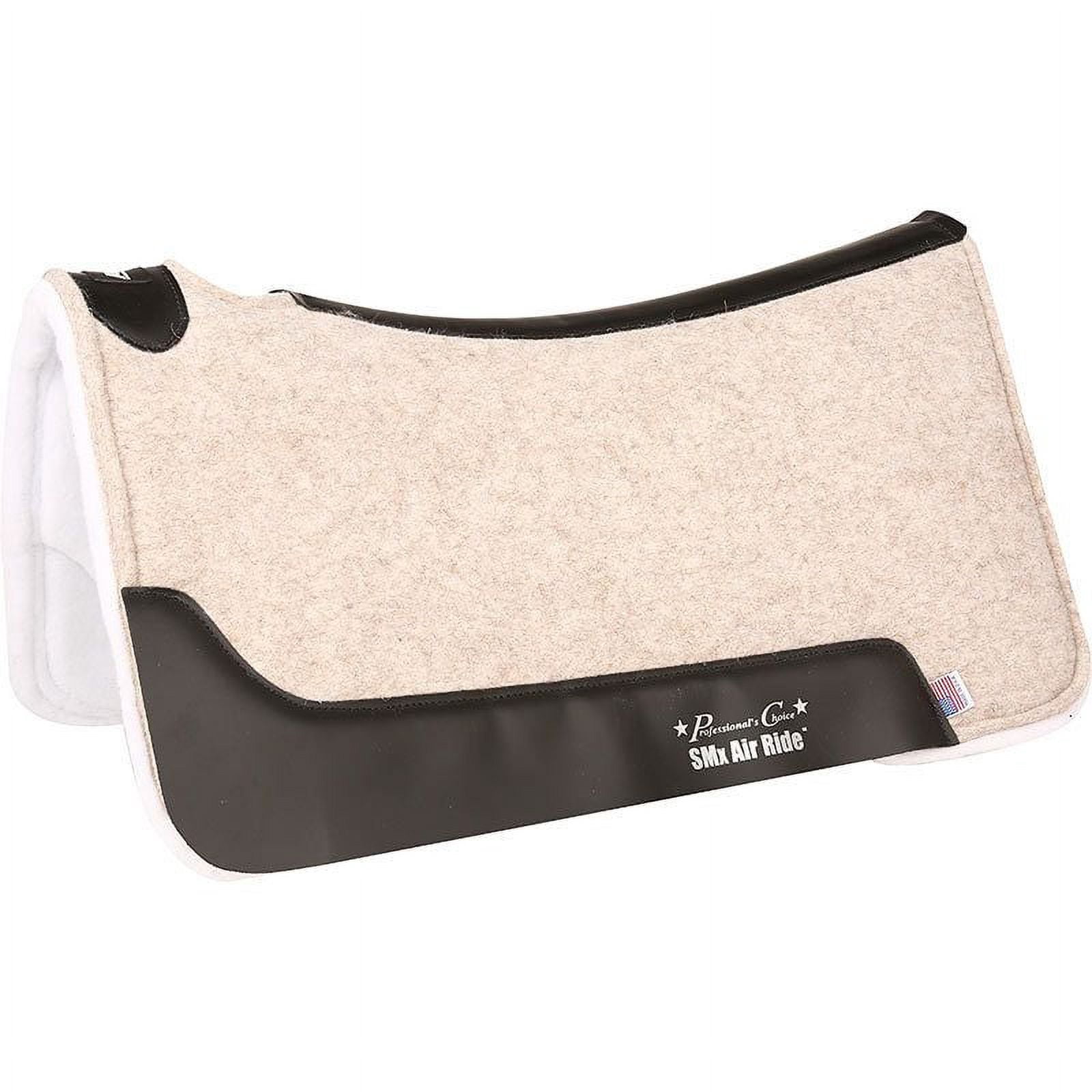 Professionals Choice Cowboy Felt Air Ride Deluxe Tan Roper Saddle Pad ...