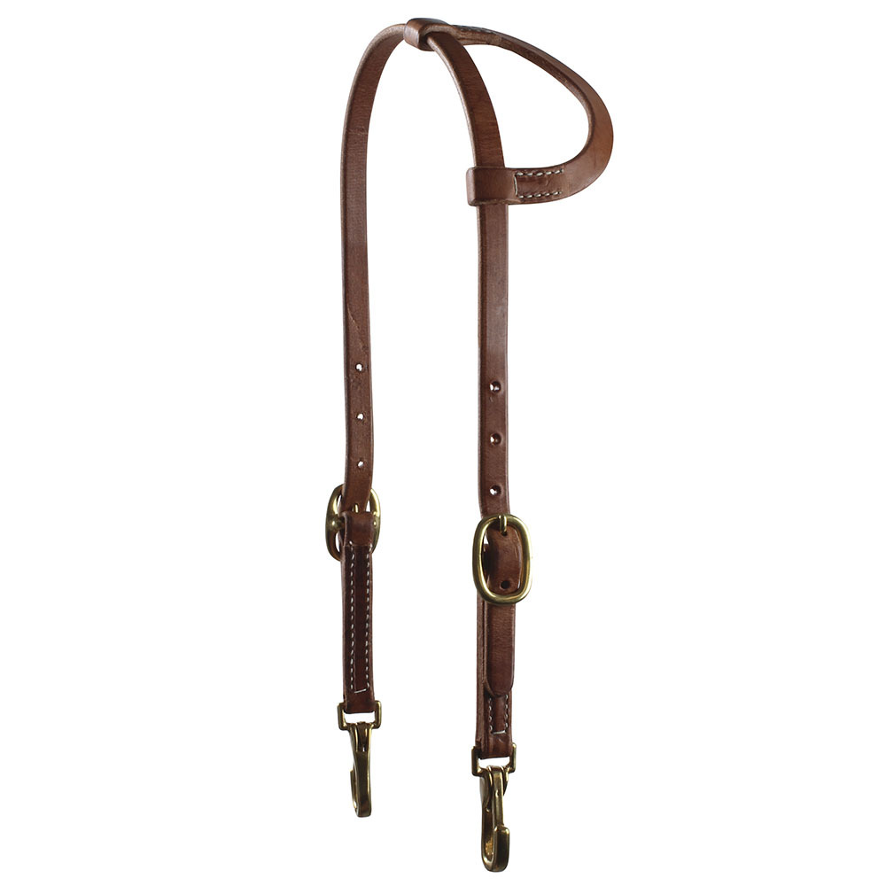 Professionals Choice Single Ear Harness Snap Cheek Headstall - Walmart.com