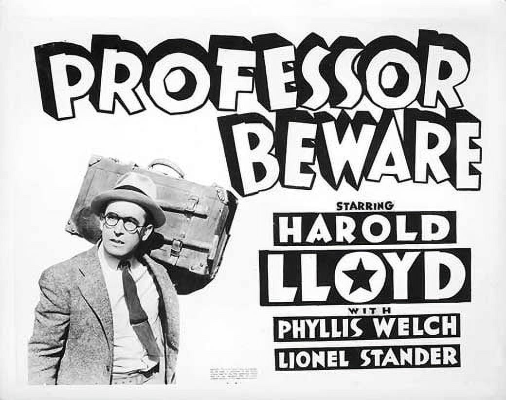 Professor Beware - movie POSTER (Style A) (11" x 14") (1938) - Walmart.com