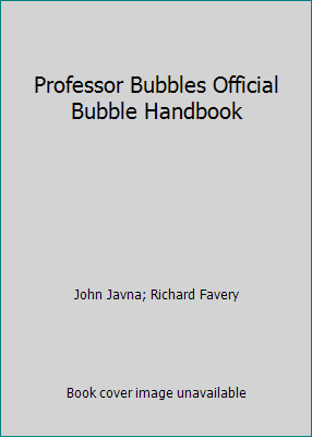 Pre-Owned Professor Bubbles Official Bubble Handbook (Paperback) 0913319058 9780913319055 ...
