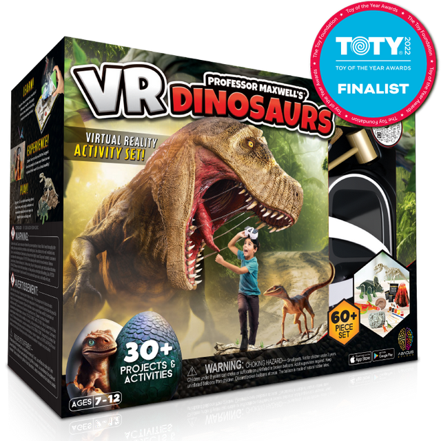 Professor Maxwell's Virtual Reality Dinosaur Activity Kit | Science Kit ...