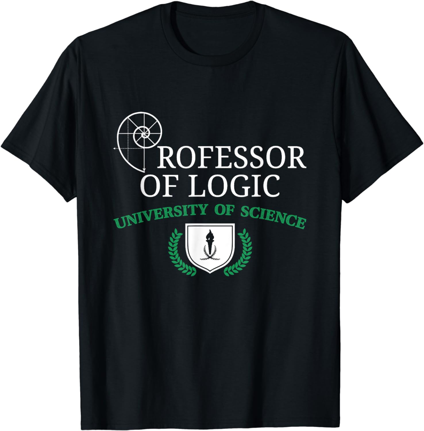 Professor Of Logic University Of Science T-Shirt - Walmart.com