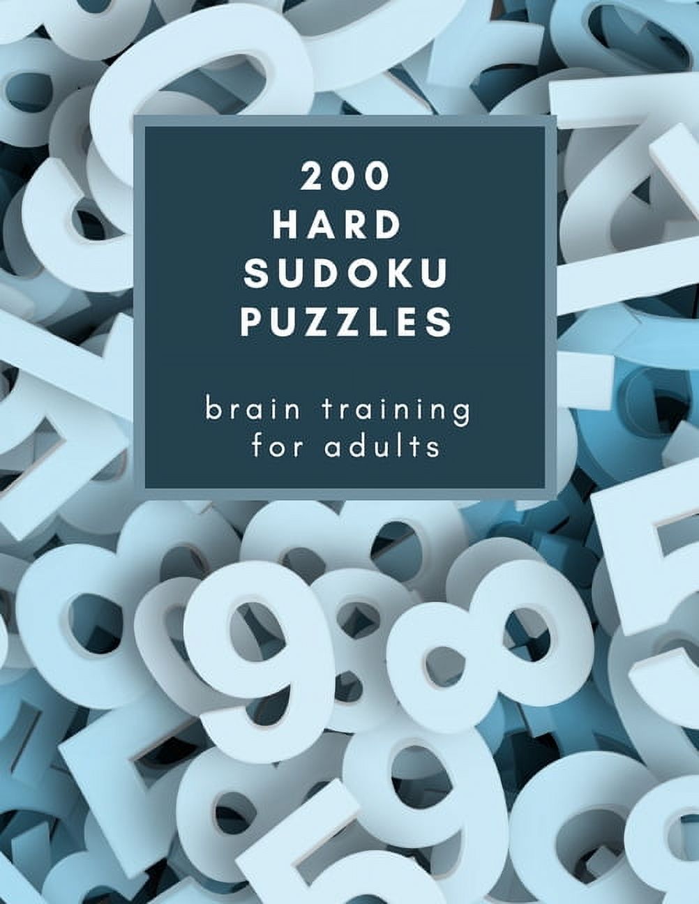 Professor Owl's Brain Training: 200 Hard Sudoku Puzzles : Brain Training for Adults: Hours of ...