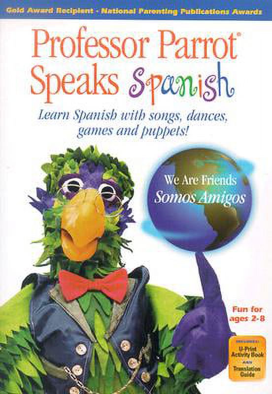 Pre-Owned Professor Parrot Speaks Spanish: Learn Spanish with Songs ...