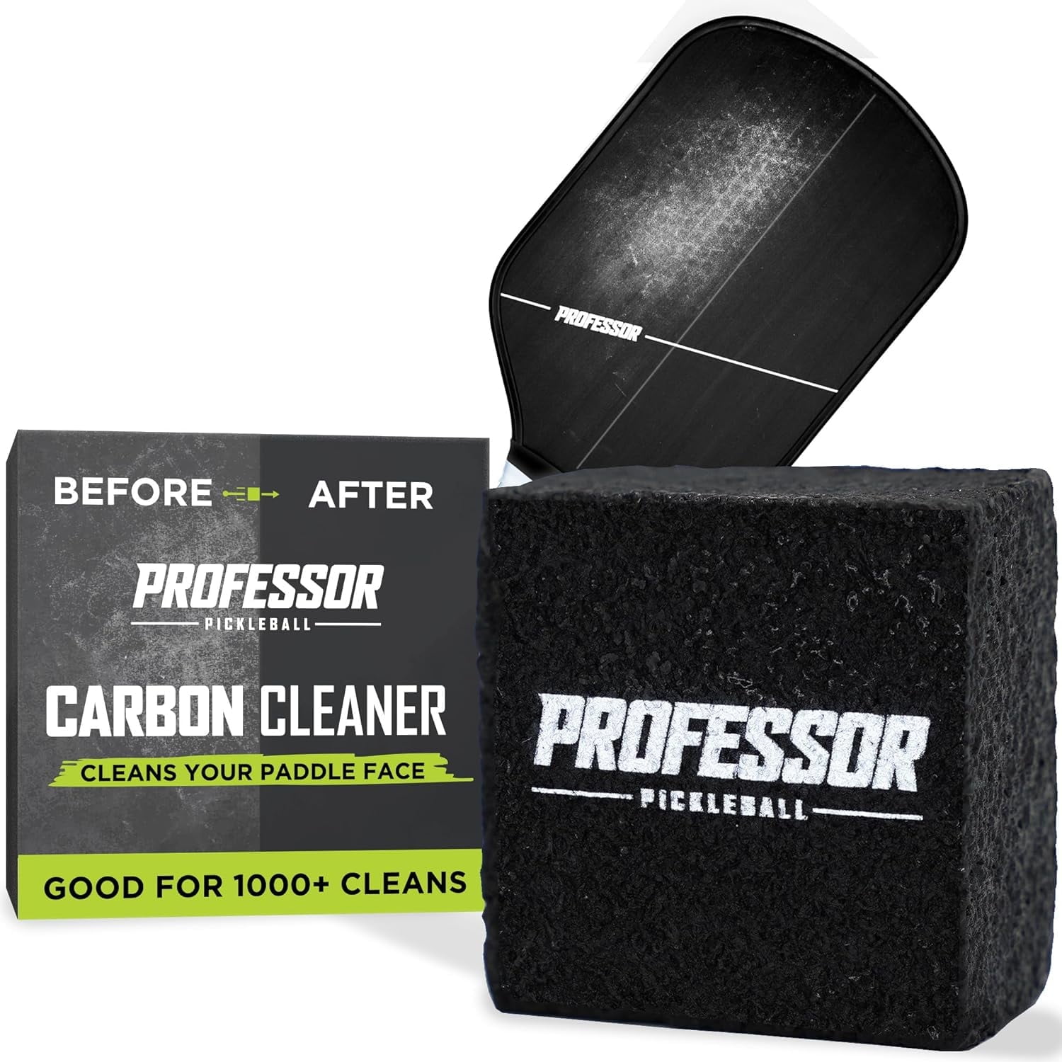 Professor Pickleball Effortless Residue Removal Paddle Carbon Cleaner ...