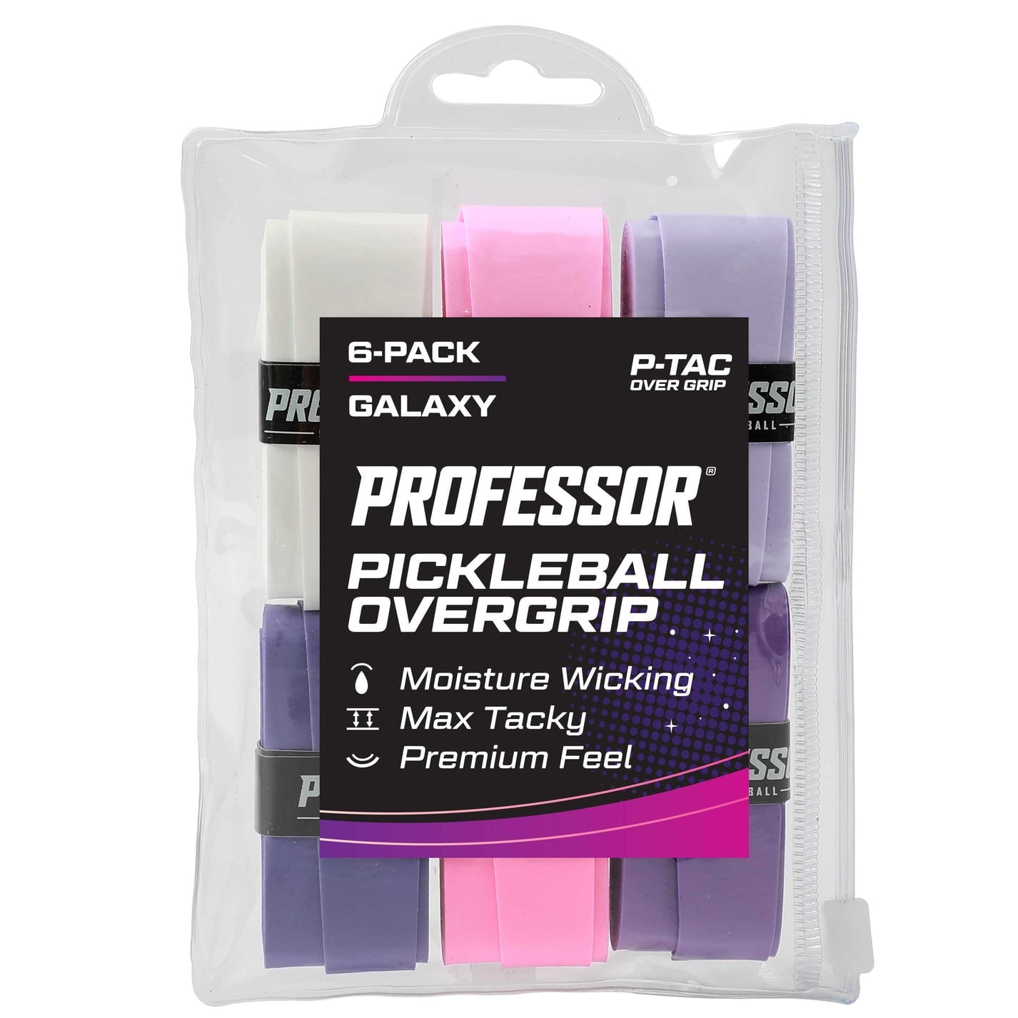 Professor Pickleball P-Tac Overgrip Galaxy - 6 Pack - Walmart.com