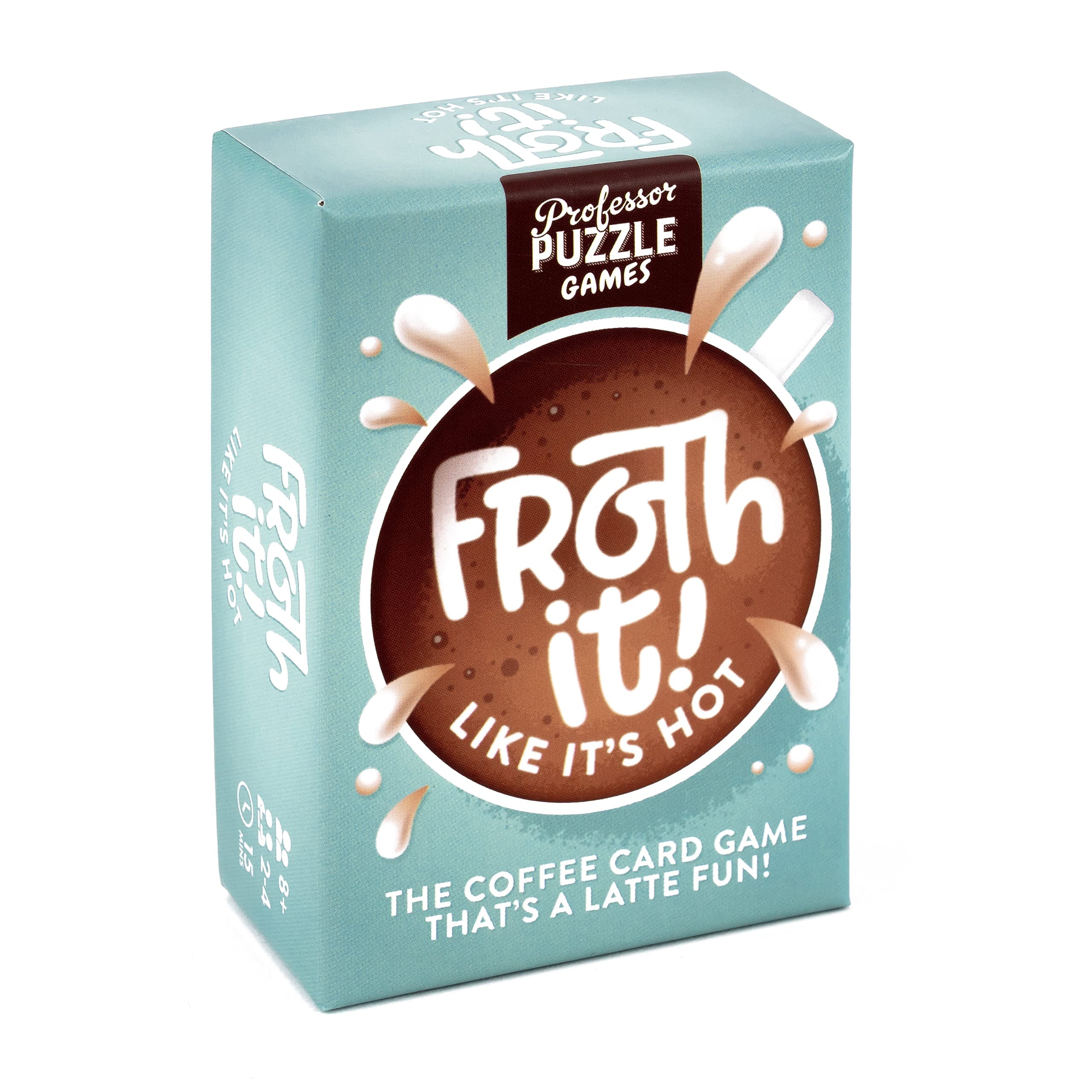 Professor Puzzle Froth It Card Game Ages 8+ 2-4 Players 15 Minutes ...