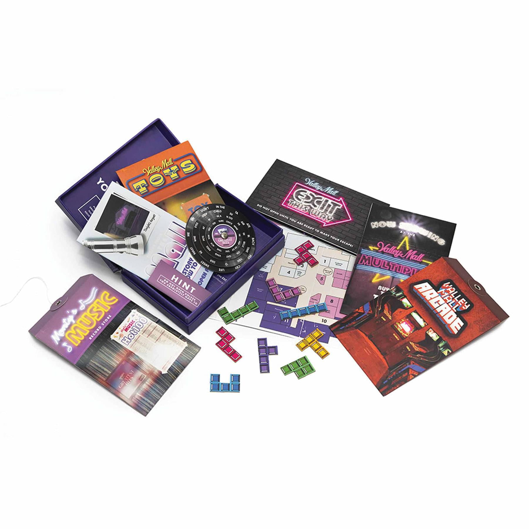 Professor Puzzle PPU-ES5231-C Escape from the Mall Escape Room Game ...