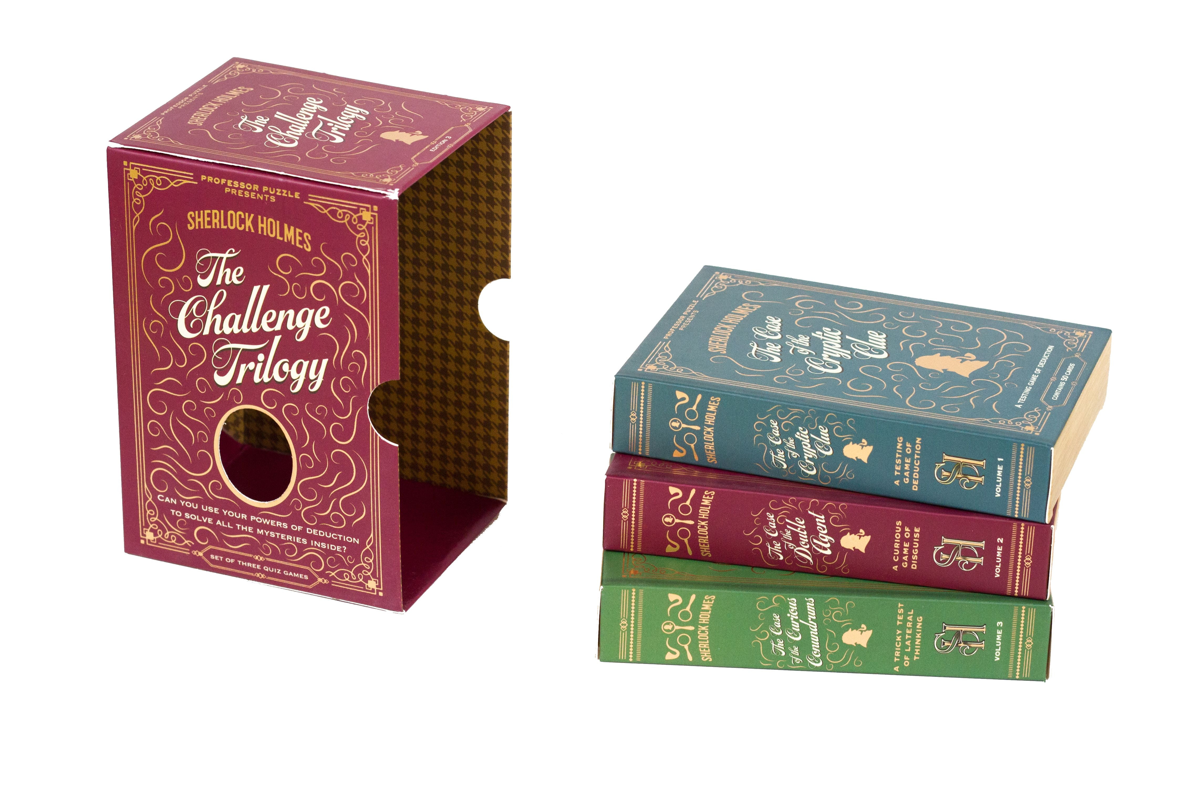 Professor Puzzle Presents The Challenge Trilogy - Walmart.com