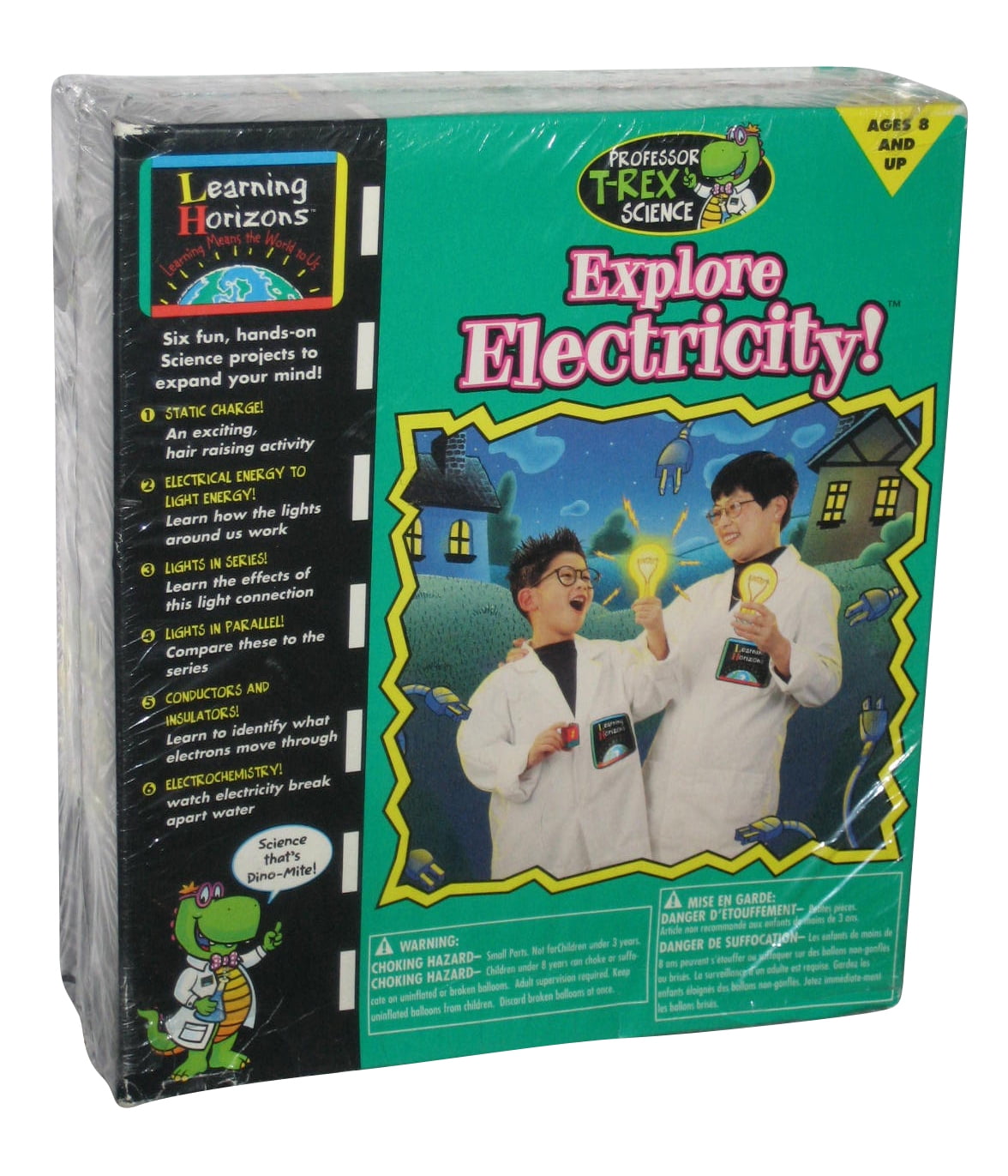 Professor T-Rex Science Explore Electricity Learning Horizons Kit ...