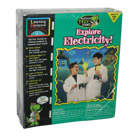 Professor T-Rex Science Explore Electricity Learning Horizons Kit ...