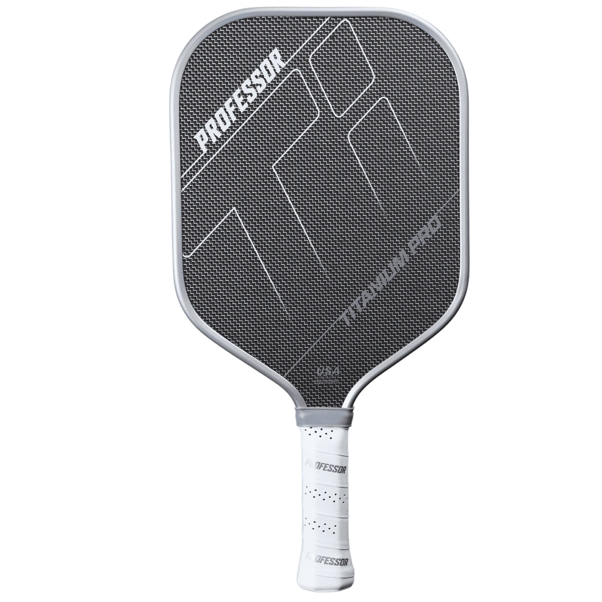 Professor Titanium Pro Square Pickleball Paddle- Designed with Titanium ...