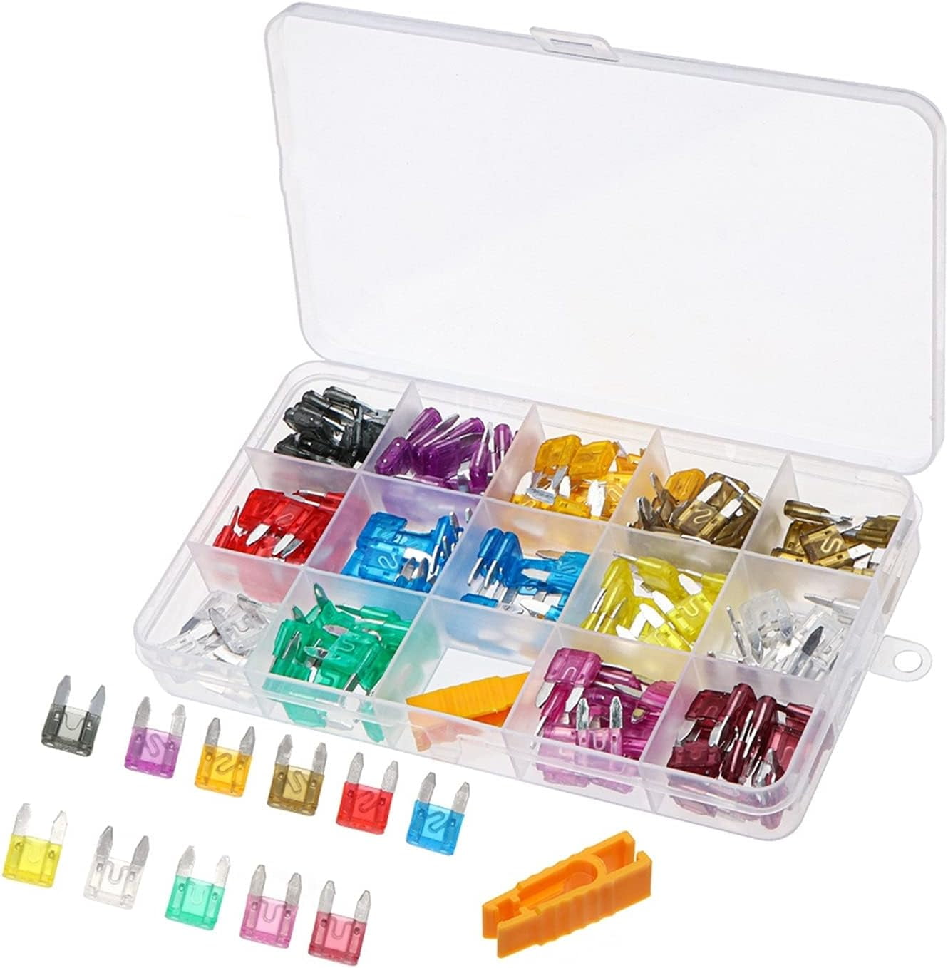 Profile Mini Small Size Blade Car Fuse Assortment Fuse Set for Auto Car ...
