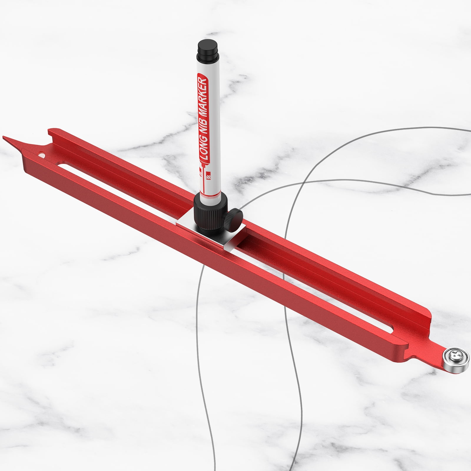 Profile Scribing Ruler with Marking Pen Precise Contour Scribe Tool ...