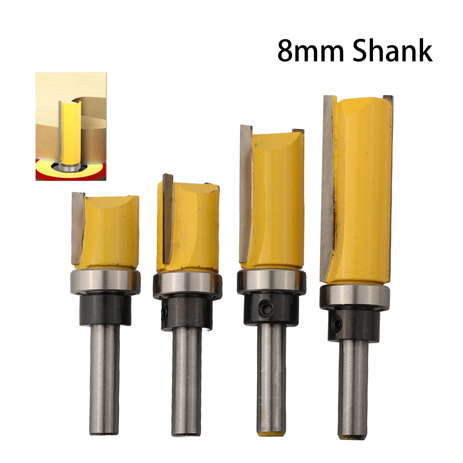 Profiling Trimmer Straight Edge Carbide Cutter for Woodworking ...