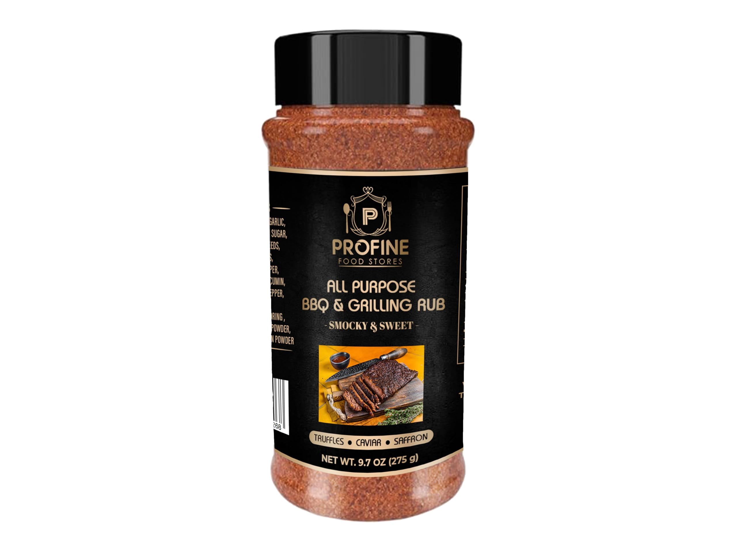 Profine Food All Purpose SAF21 BBQ & Grilling Rub -Special Blend with ...