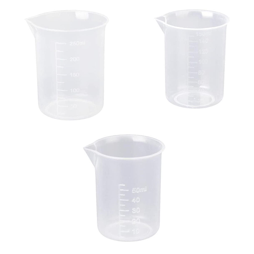 Profit 3 Pieces/Set Measuring Cup with Scale Measure Cups with Pour Kit ...