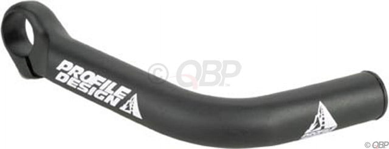 Profle Design Boxer Bar Ends: Black L-Bend Bicycle Handlebar End Grips ...