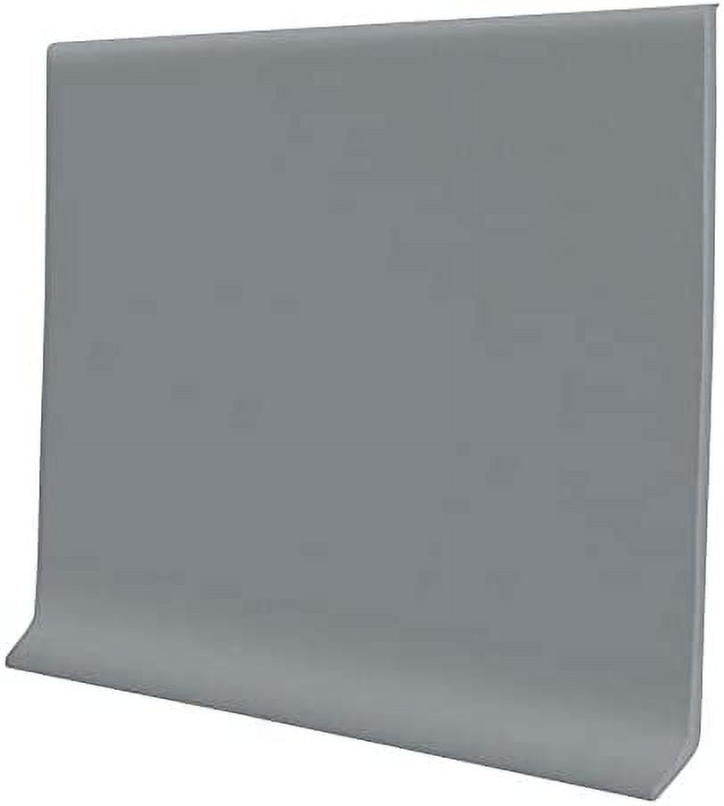 Proflex Gray Vinyl Wall Base 2-1/2 inch X 40 ft Non Glue Wall Base Trim ...