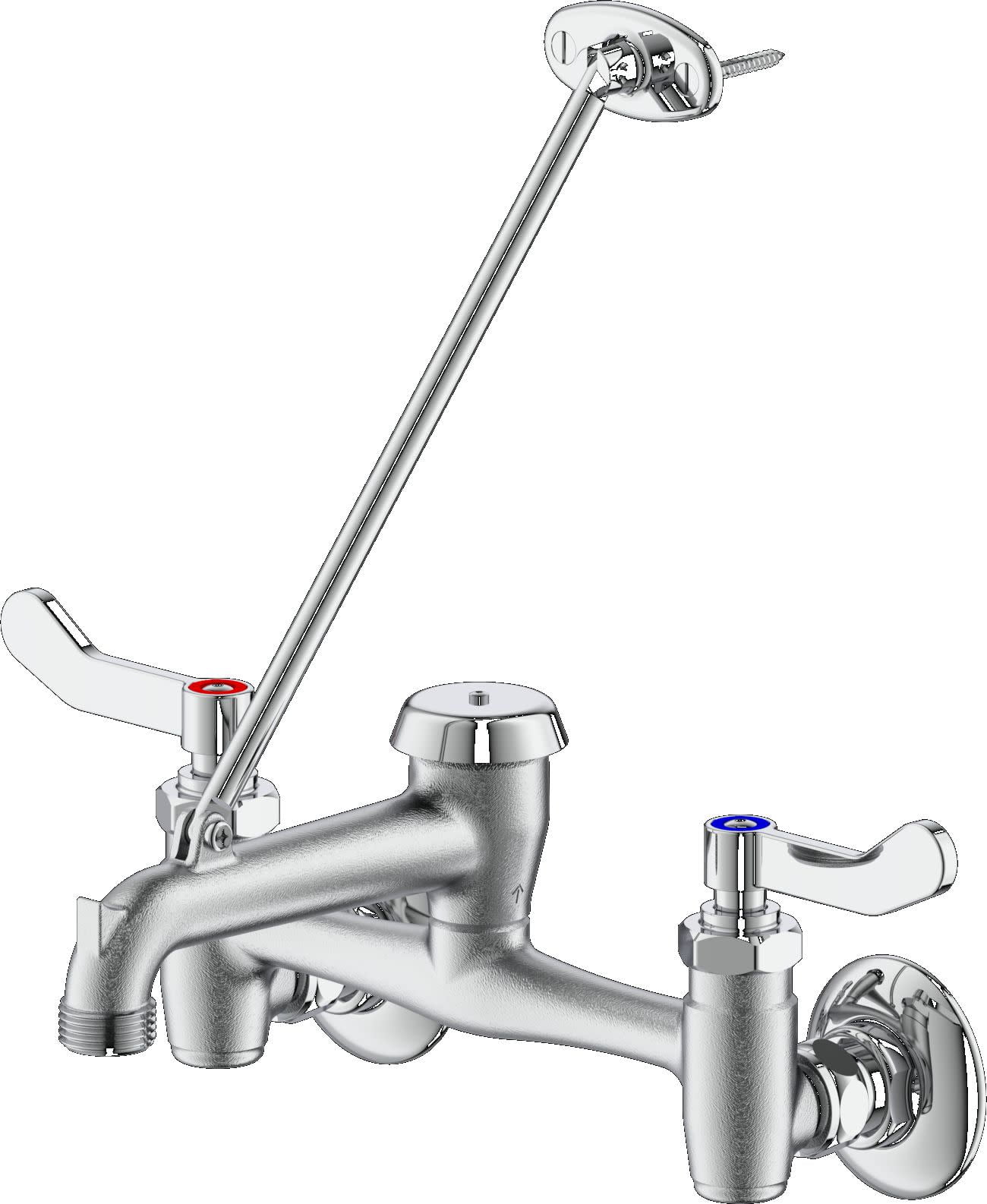 Proflo PF1119LF Lead Free Two Handle Wall Mount Service Sink Faucet In ...