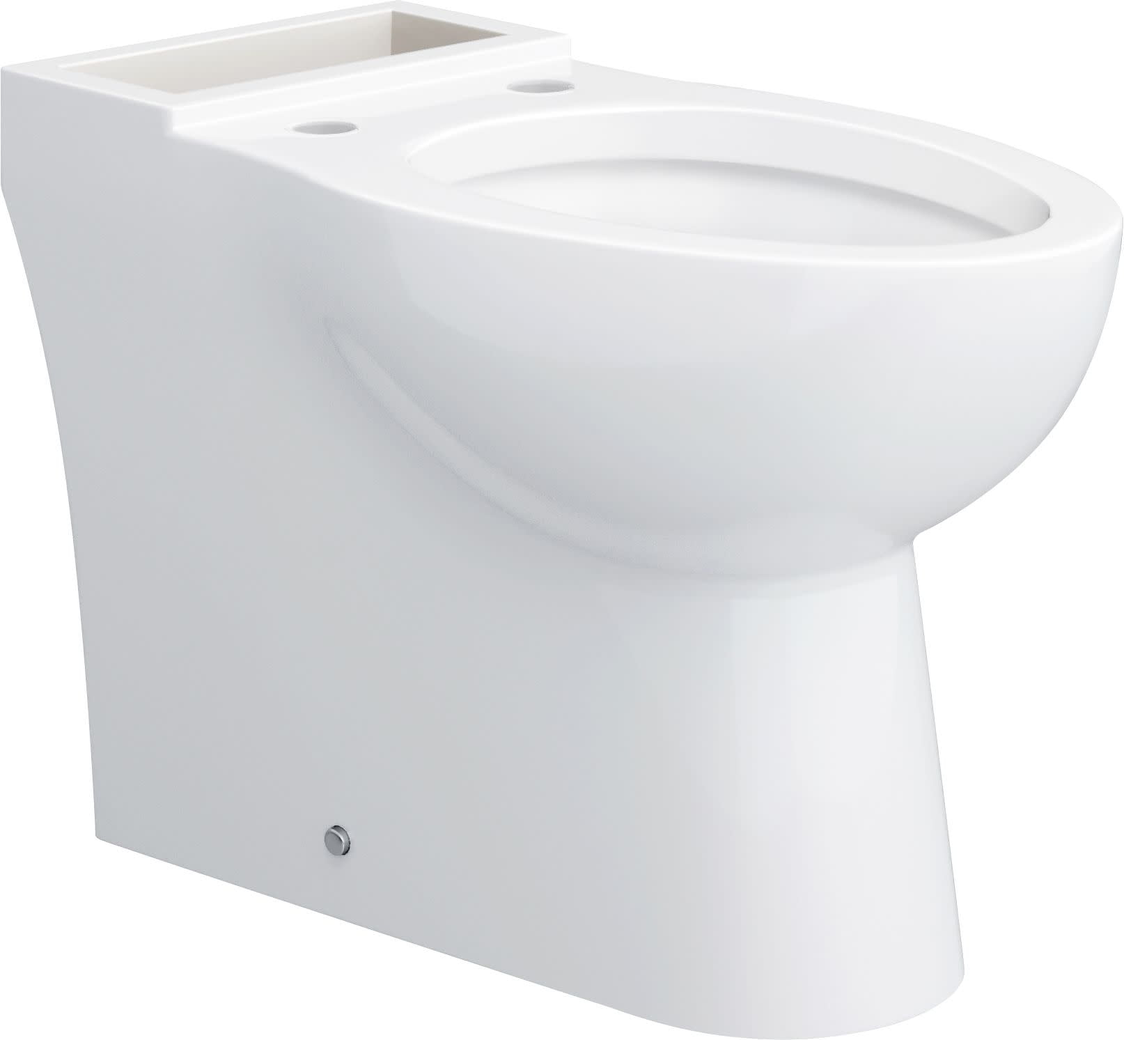 Proflo Pf3002s Pogo Elongated Toilet Bowl Only - White - Walmart.com