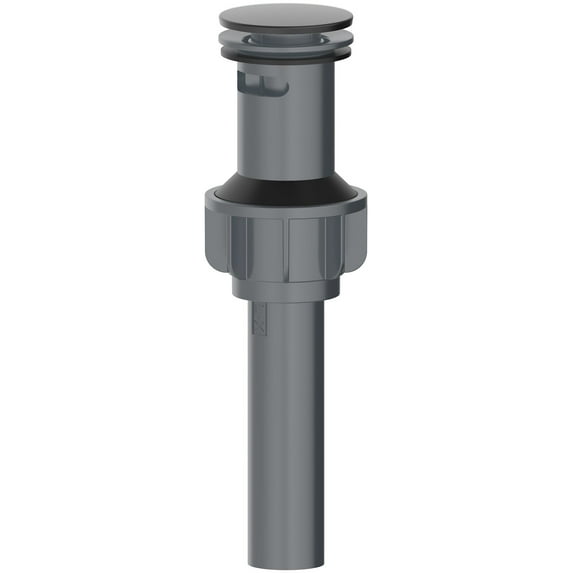 Proflo PF334MB 1-1/4" Press Pop-Up Drain Assembly - Black - Walmart.com